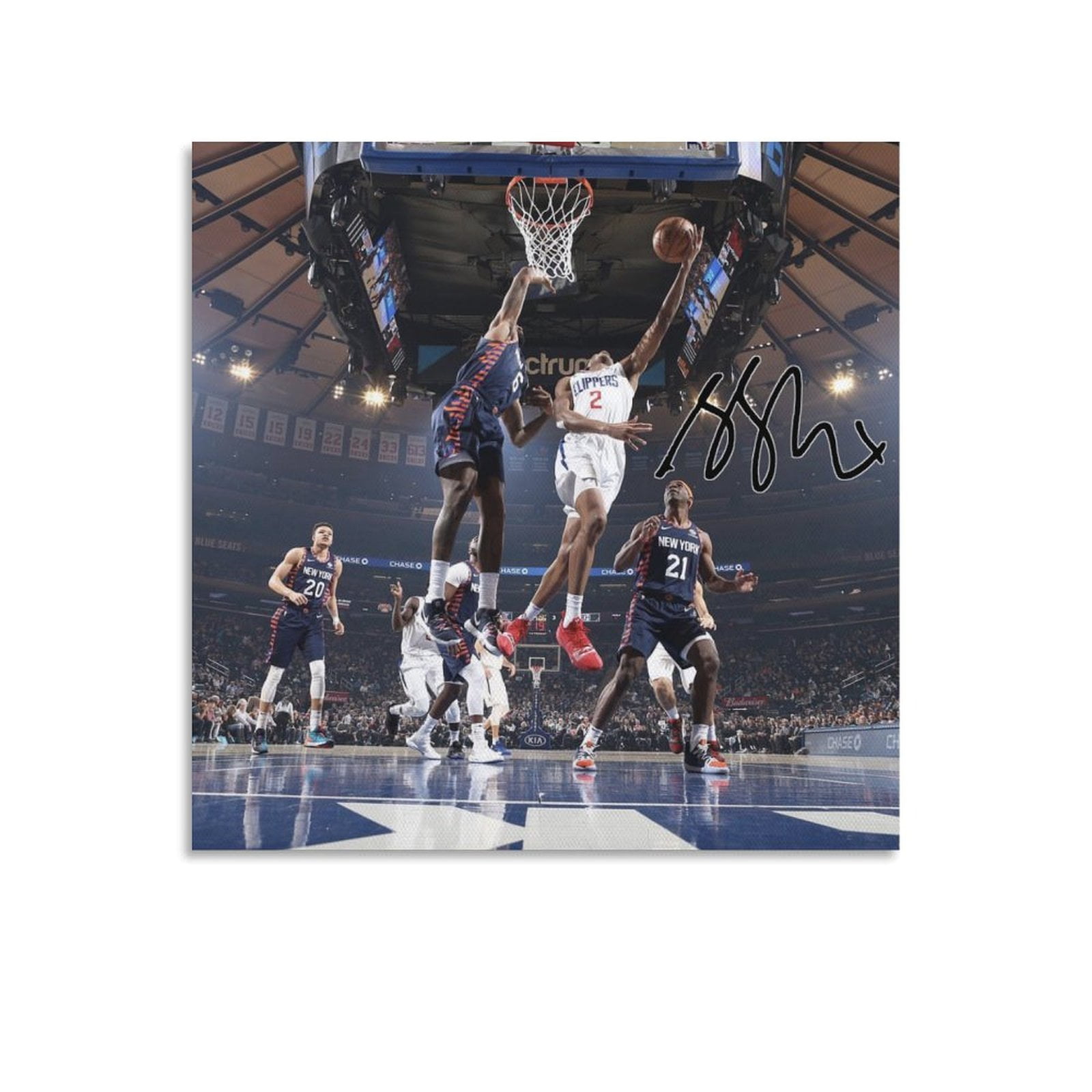 Sga Shai Gilgeous-alexander Sigend Posters Art Artworks Picture Print ...