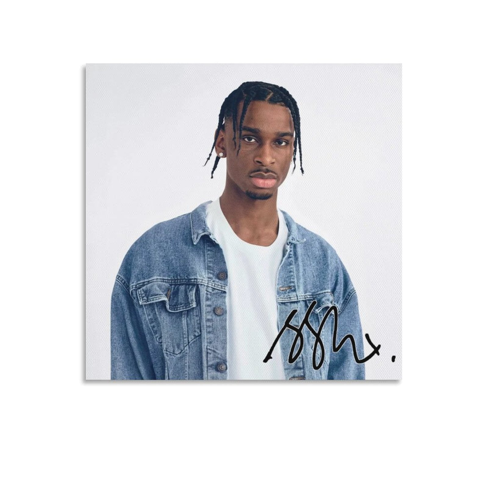 Sga Shai Gilgeous-alexander Signed Poster Wall Art Poster Scroll Canvas ...