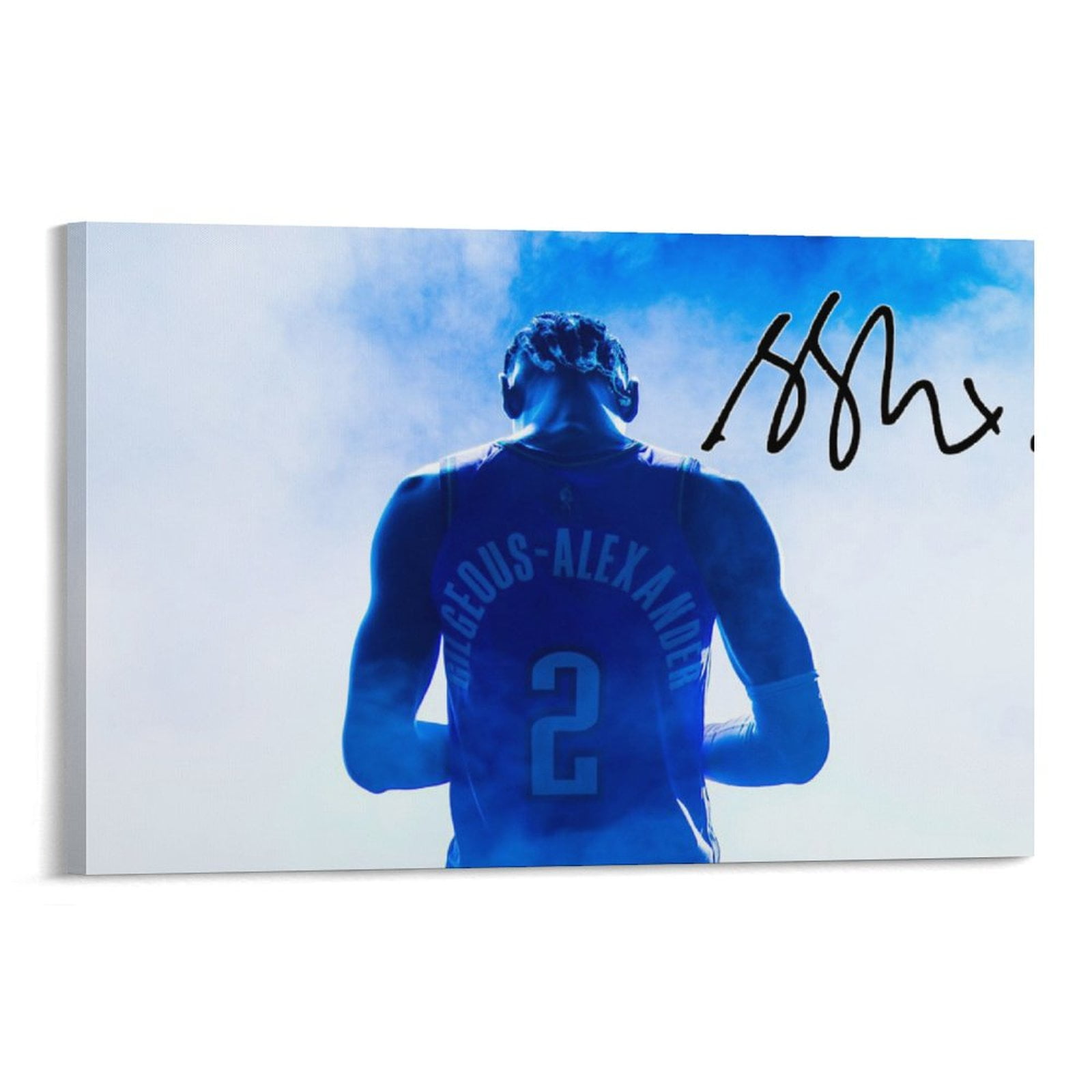 Sga Shai Gilgeous-alexander Signed Posters Art Artworks Picture Print ...