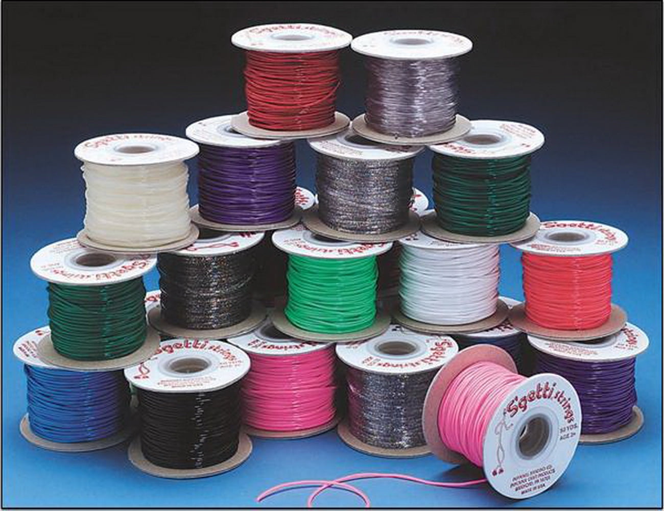 Sgetti String Lacing Bx/25 Spools - Walmart.com