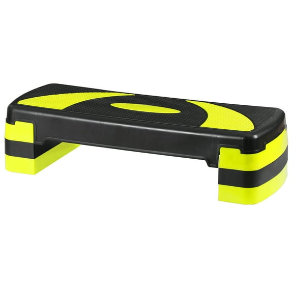 ZENSTYLE 43'' Adjustable Fitness Stepper with 4 Risers, Aerobic ...