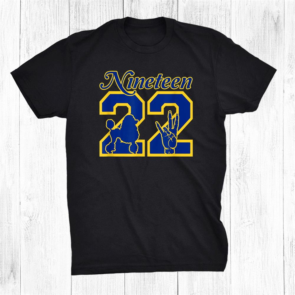 Sgrho Sigma922 Nineteen22 Poodle Gamma Rho Hand Sign Shirt Gift Black ...