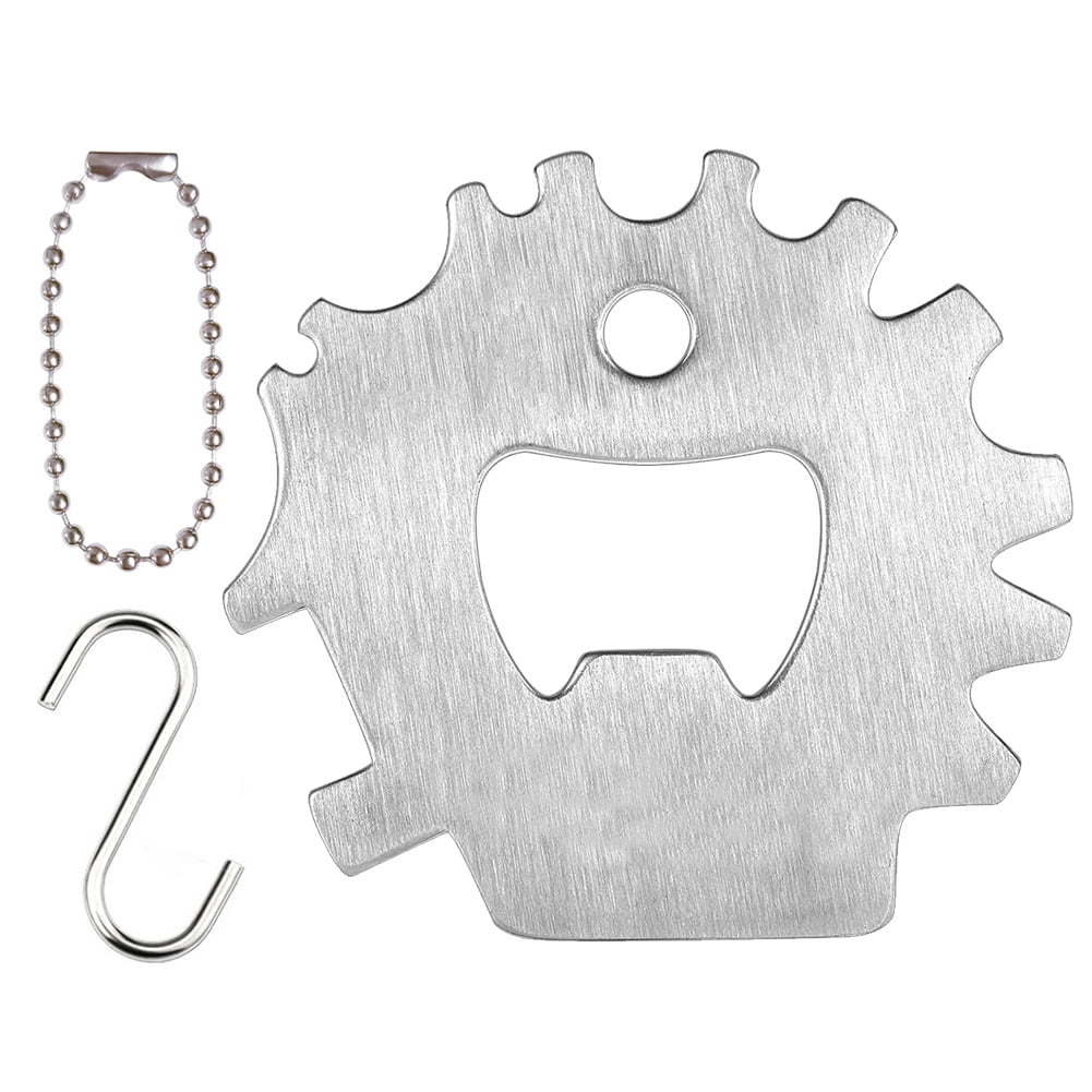 ShYlai BBQ Grill Scraper Stainless Steel Grills Grate Cleaner Portable ...