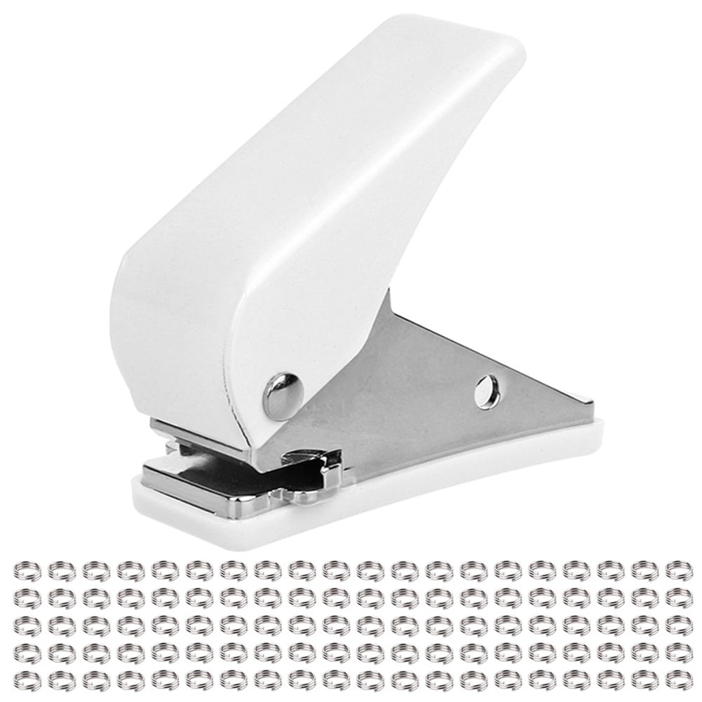 ShYlai Flight Hole Punch Tool with 100 O-Rings Hole Puncher Hand Punch ...
