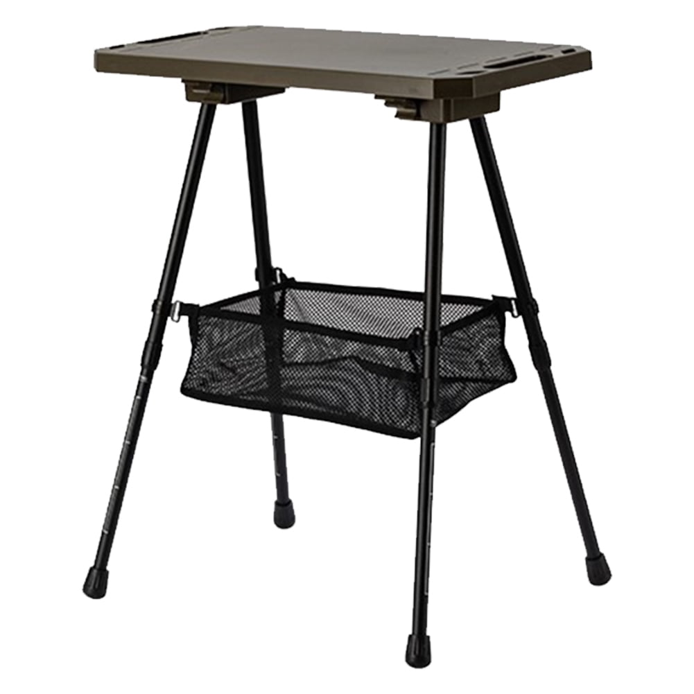 ShYlai Folding Camping Table Adjustable Height Outdoor Table with ...