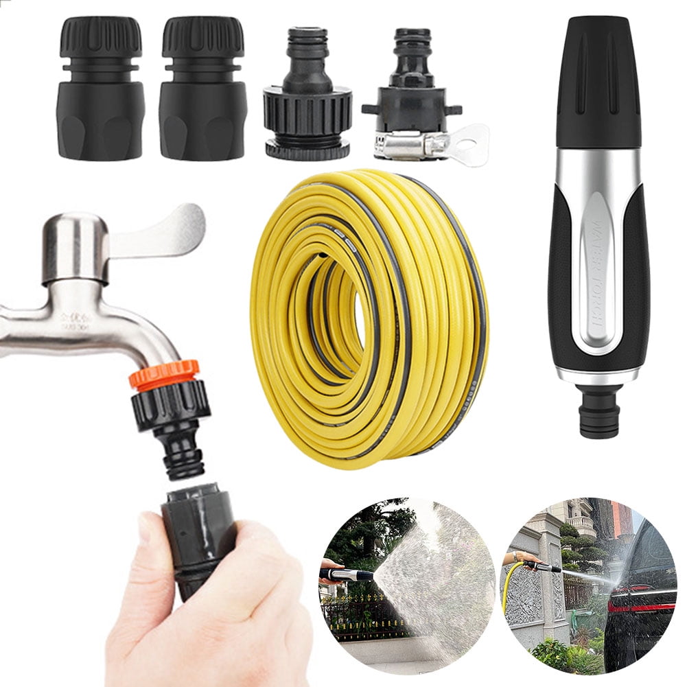ShYlai Garden High Pressure Watering Spray Gun with 2/3/5M Hose ...