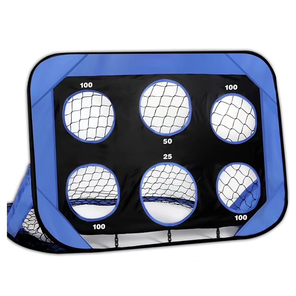 ShYlai Kids Soccer Goal 4 Goal Modes Football Training Shooting Target ...