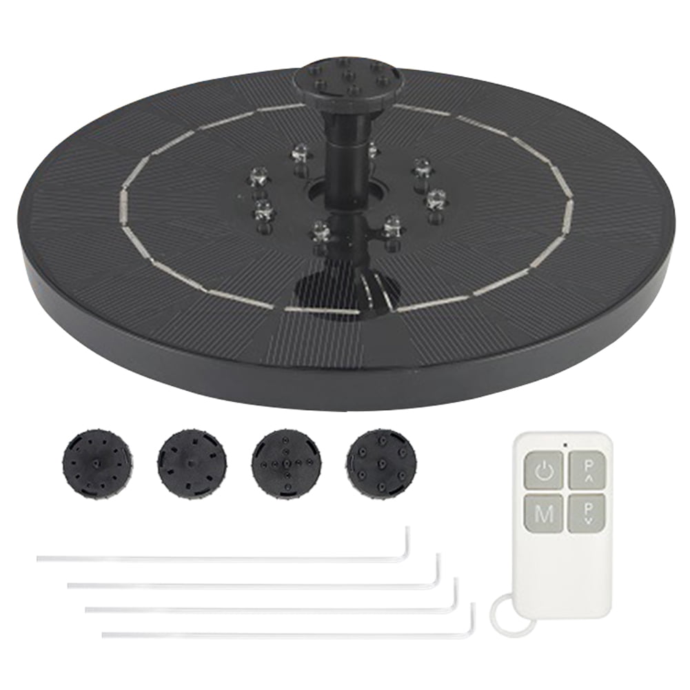 ShYlai Solar Floating Water Fountain Solar Pond Pump Adjustable for ...