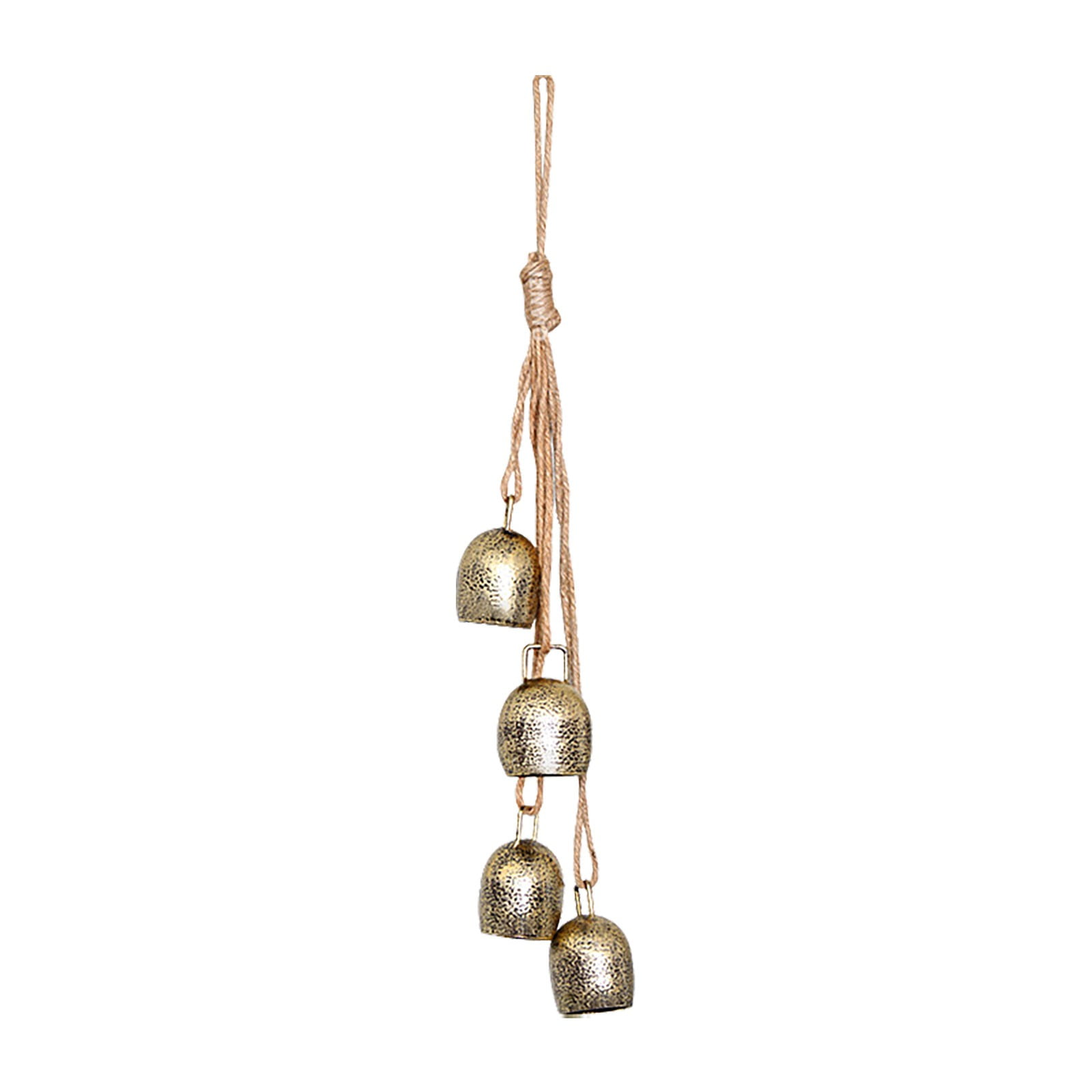 Shabby Chic Vintage Country Rustic Style Bells Cluster Hanging Handmade ...