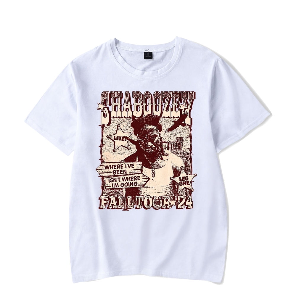 Shaboozey Merch Fall Tour 24 T-shirt t shirt Men Women Short Sleeve ...