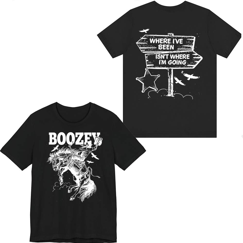 Shaboozey Merch Fork In The Road T-shirt Shirt Men Women Tee Short ...