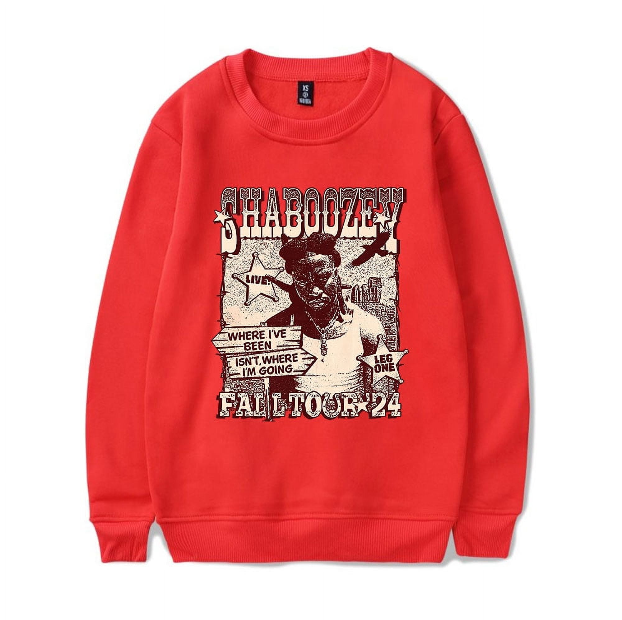 Shaboozey Merch Sweatshirt Fall Tour 24 Crewneck Men Women Long Sleeve ...