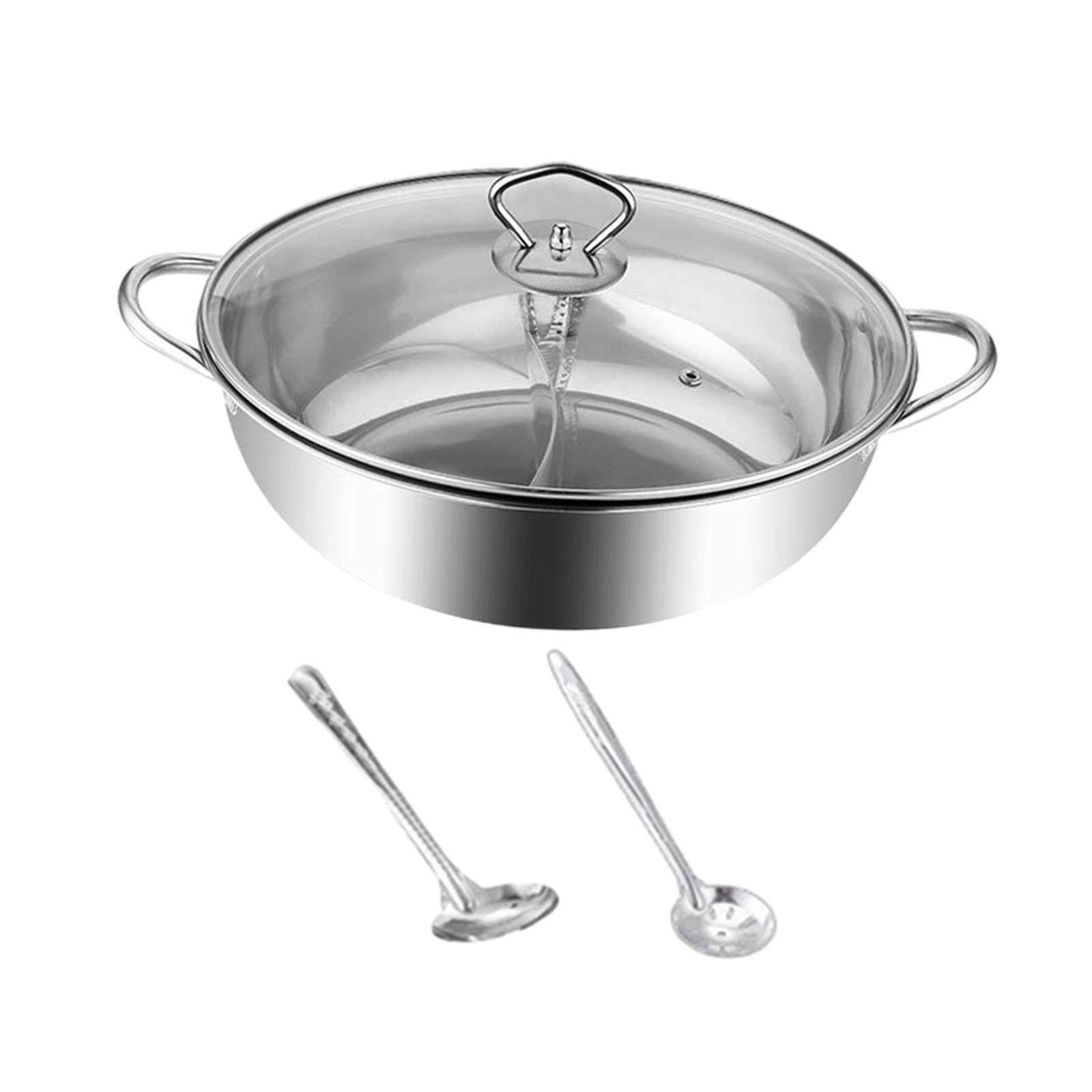 Shabu Shabu Divider Hot Pot Tabletop Pot Ramen Cooker for Home Family ...