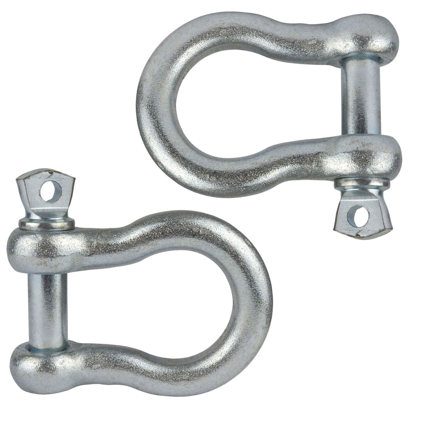 Shackle / Rope Shackle / Ratchet Strap Shackle Galvanised (pair) Tow ...