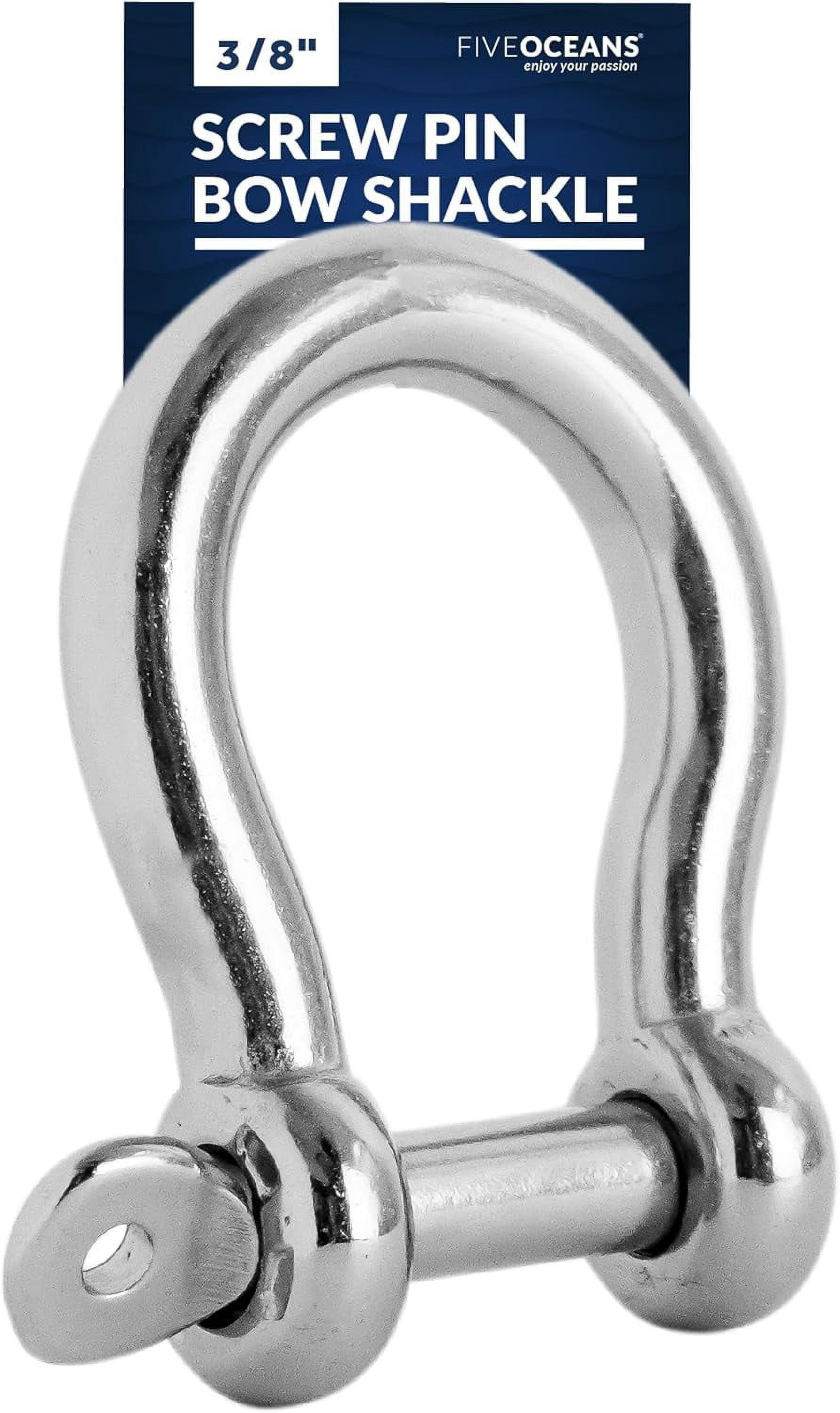 Shackles - Screw Pin Anchor Shackle - Bow Shackle - Heavy Duty ...