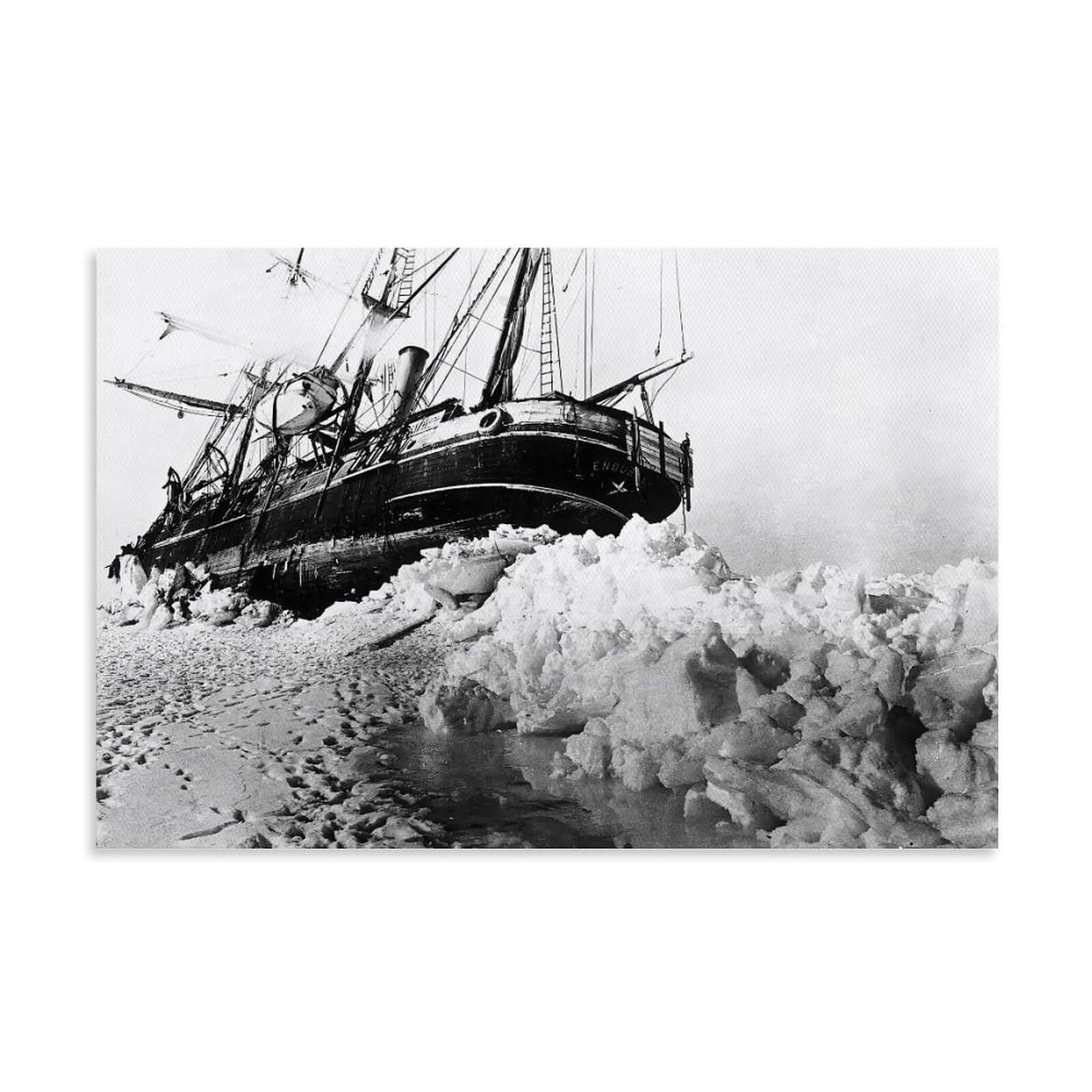 Shackleton Expedition 1915 NshackletonS Ship Endurance Stuck In The Ice ...