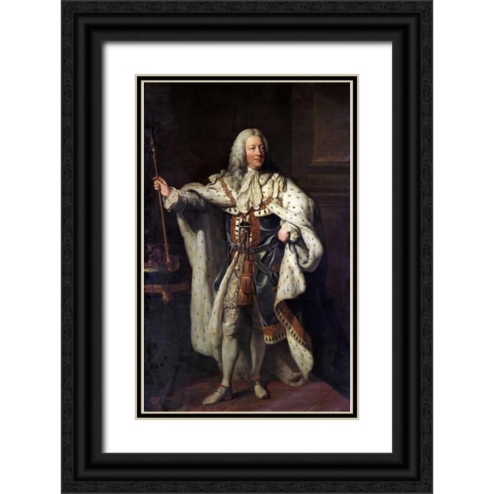 Shackleton, John 10x14 Black Ornate Wood Framed with Double Matting ...