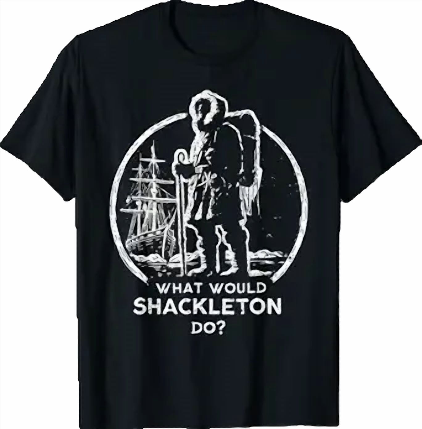 Shackleton Leadership Energy Vintage T-Shirt - Walmart.com