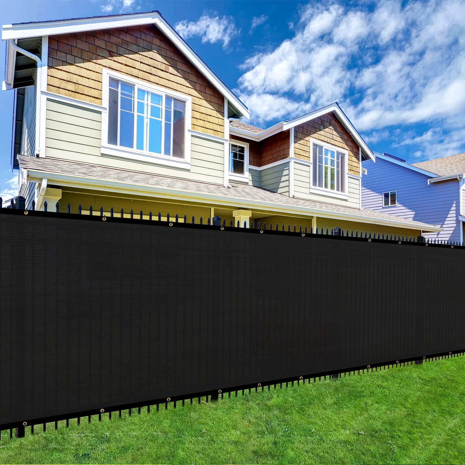 Shade&Beyond 6ft x50ft Yard Cover, Heavy Duty Privacy Screen Fence for ...