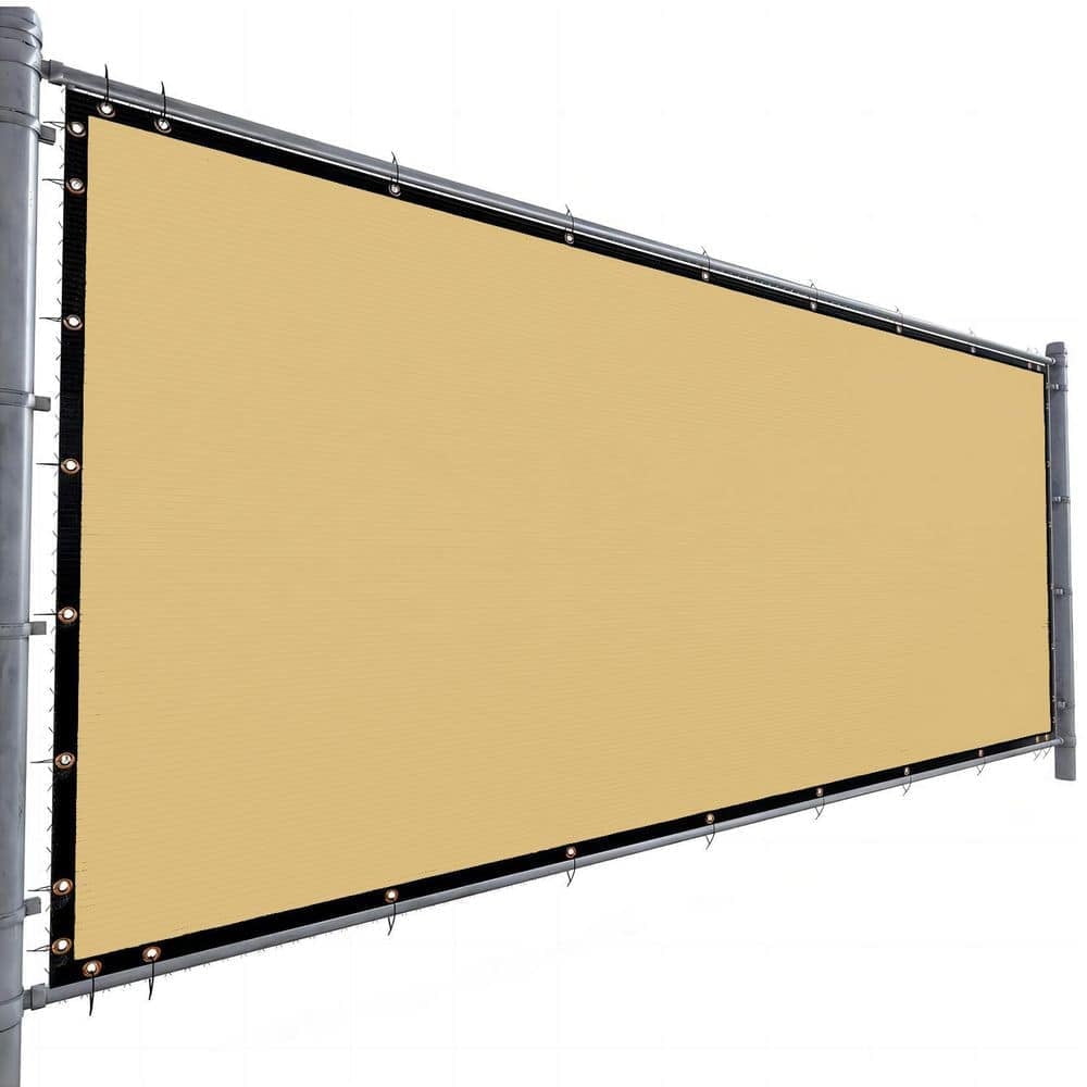 Shade&Beyond 6ft x50ft Privacy Screen Fence 90% Blocking Heavy Duty ...