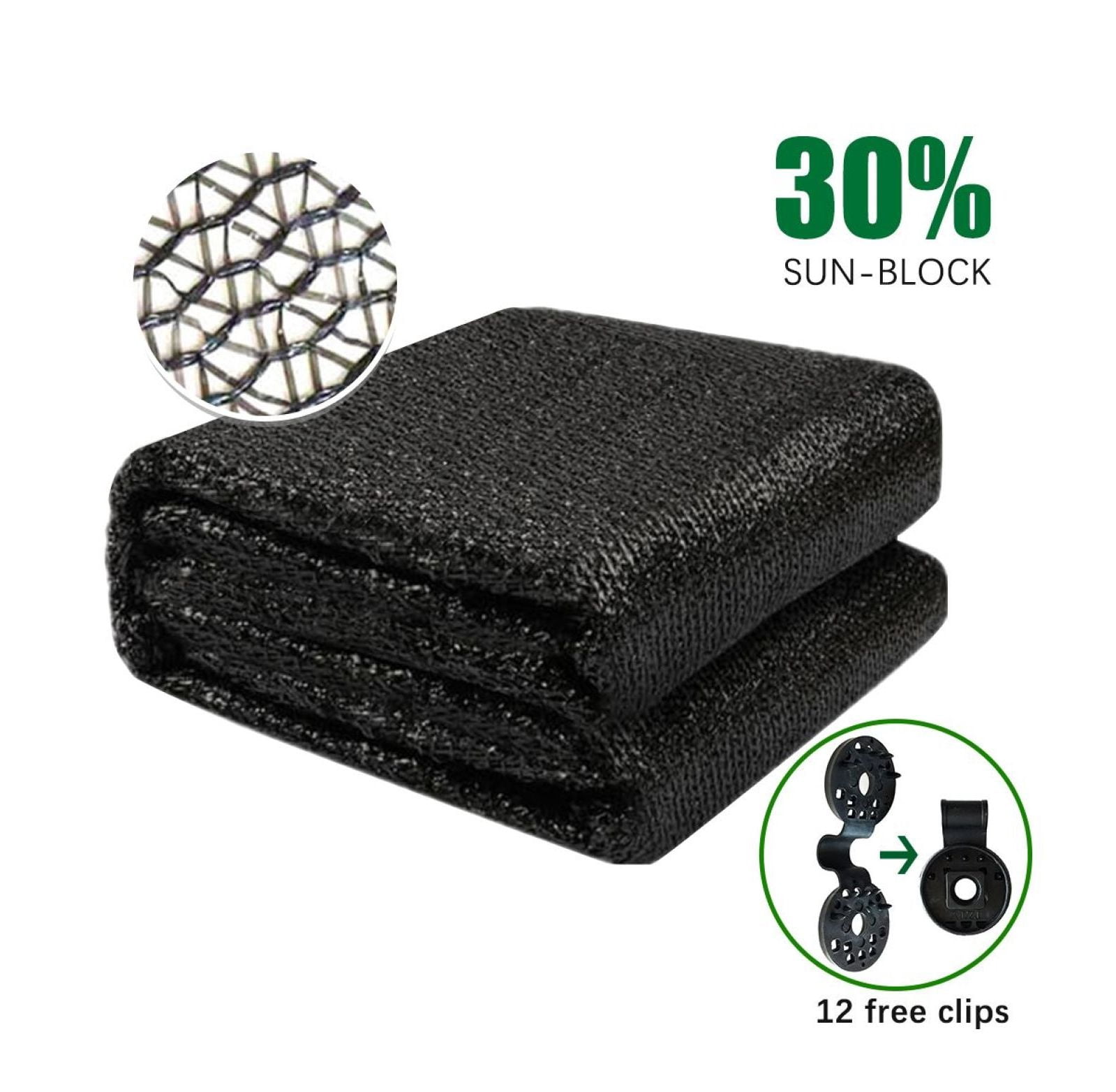 Shade Cloth 30% Block Sun Net - Garden Patio Plants Cover - UV ...