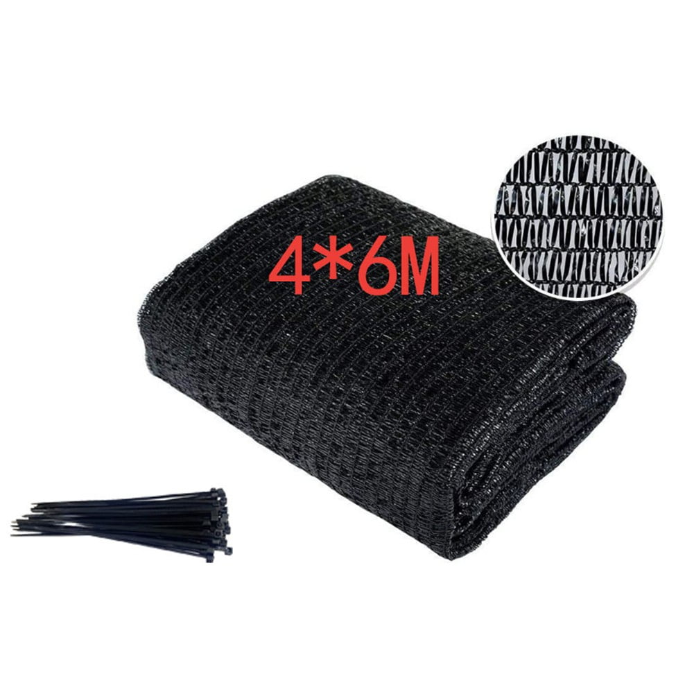 Shade Cloth 50% Sun Block Mesh Tarp for Garden Greenhouse Barn 4x6m ...
