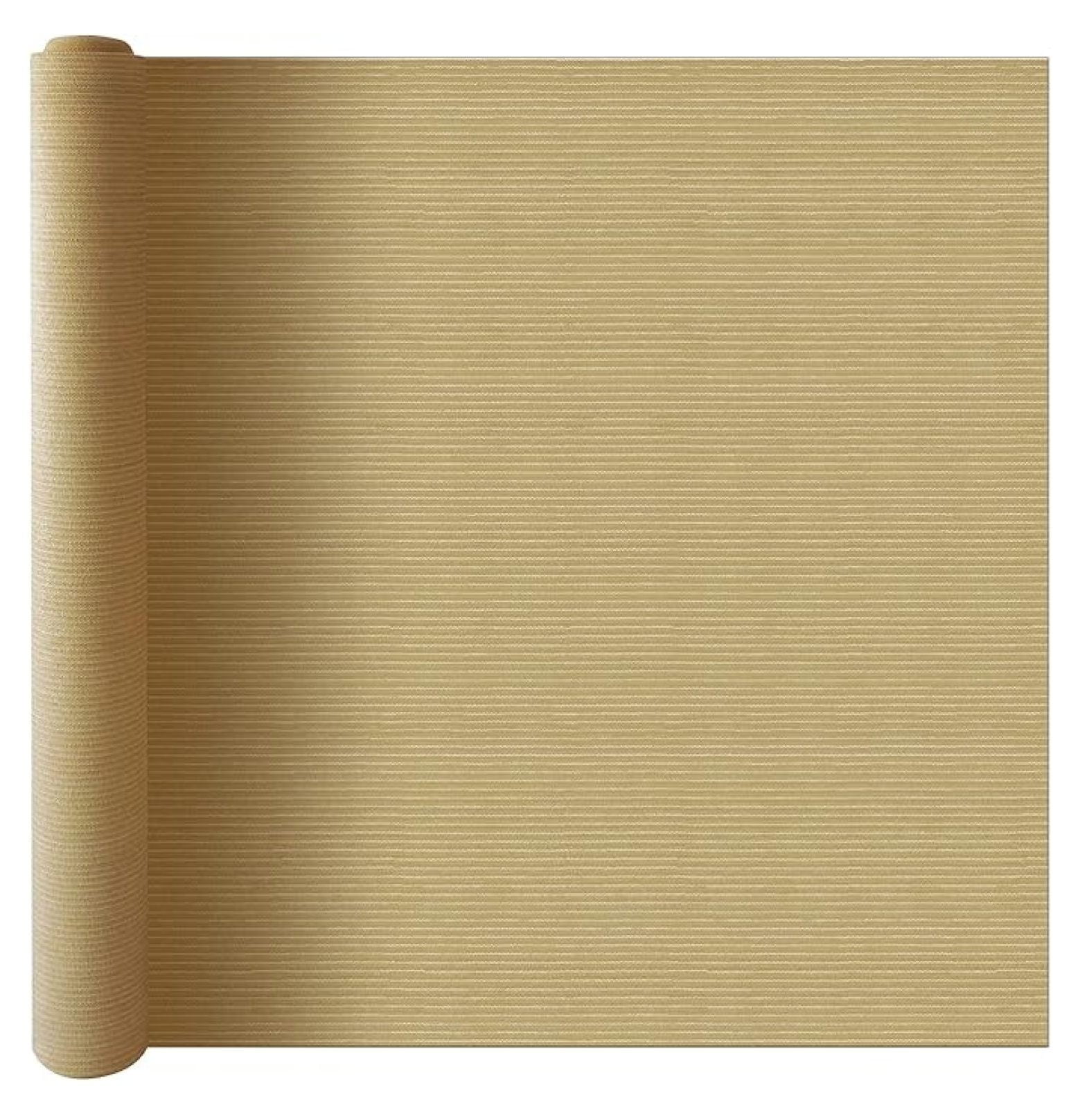 Shade Cloth 6' x 23' Beige - Outdoor Sun Shade Netting for Patio ...