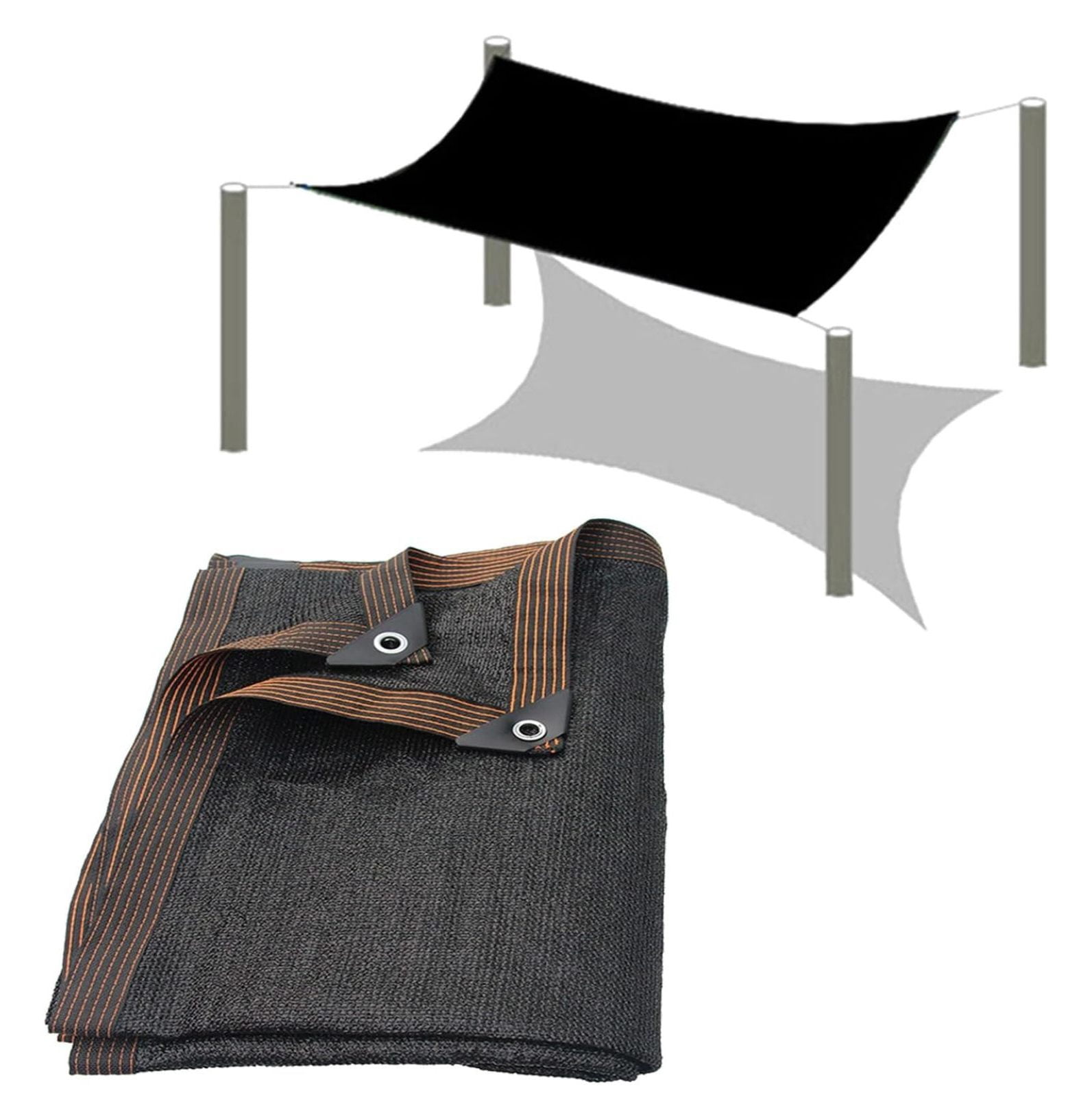 Shade Cloth 90% Shading Rate,30x30FT 30x35FT 40x40FT Shade Net with ...