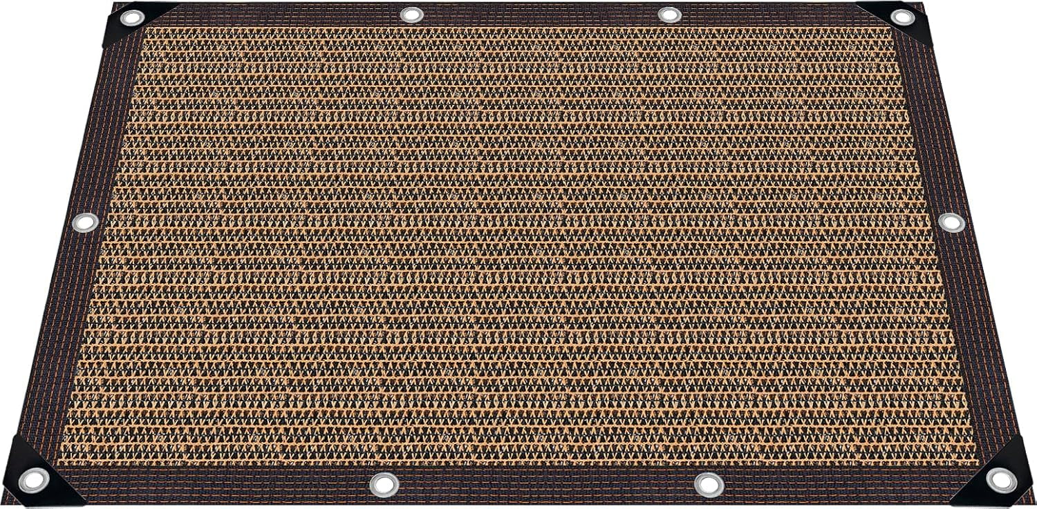 Shade Cloth for Garden,80% Mesh Tarp with Grommets Shade Cloth for ...