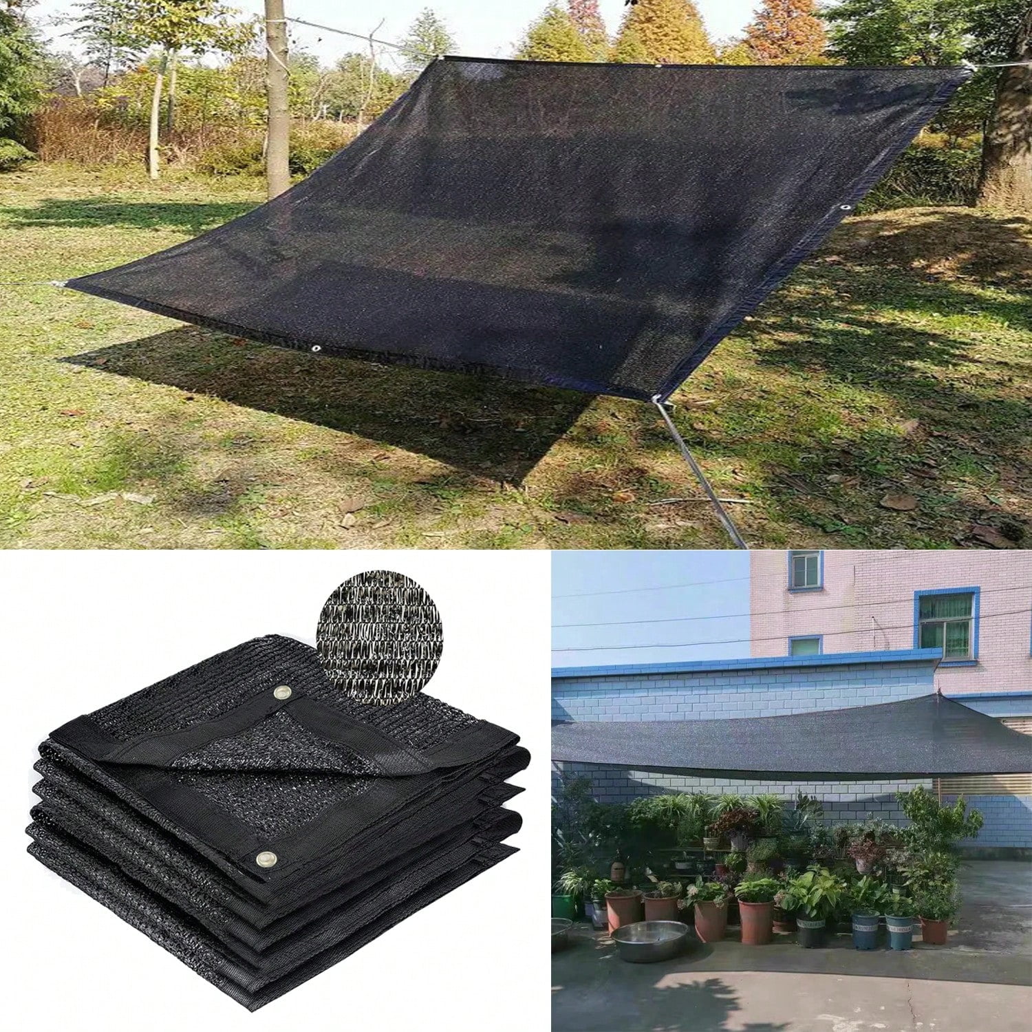 Shade Cloth ,Garden Shade Mesh Netting With Grommets Outdoor Sun Shade ...