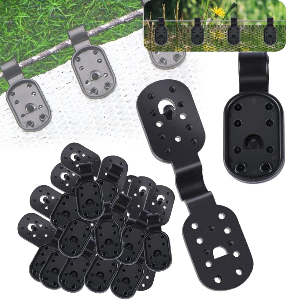 Shade Cloth Heavy Duty Lock Grip, 2025 Upgraded Shade Cloth Clips ...