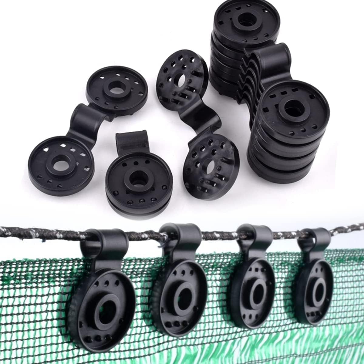 Shade Cloth Heavy Duty Lock Grip, New Shade Cloth Fix Plastic Clamp ...