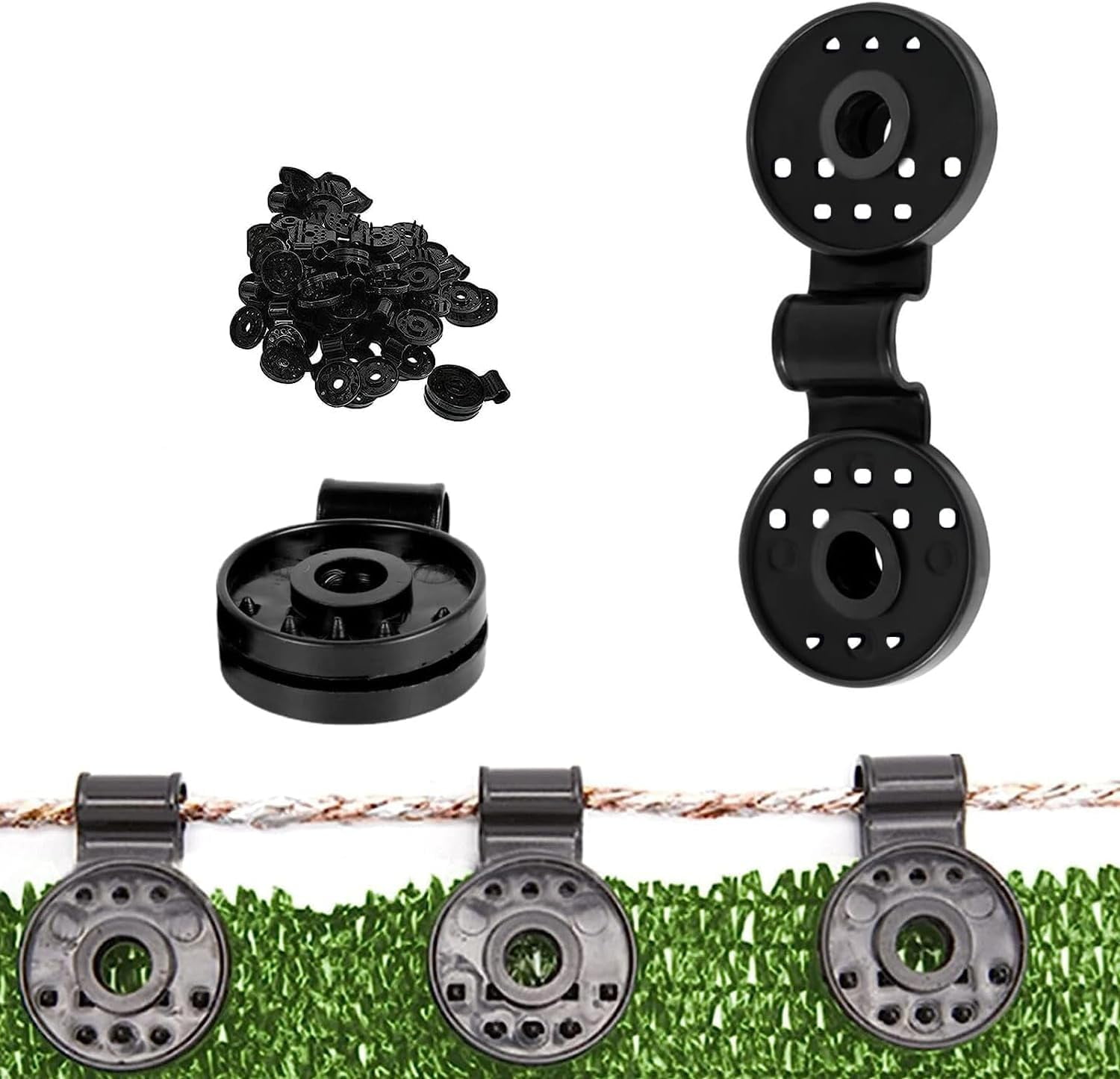 Shade Cloth Heavy Duty Lock Grip, Shade Cloth Plastic Clips Heavy Duty ...