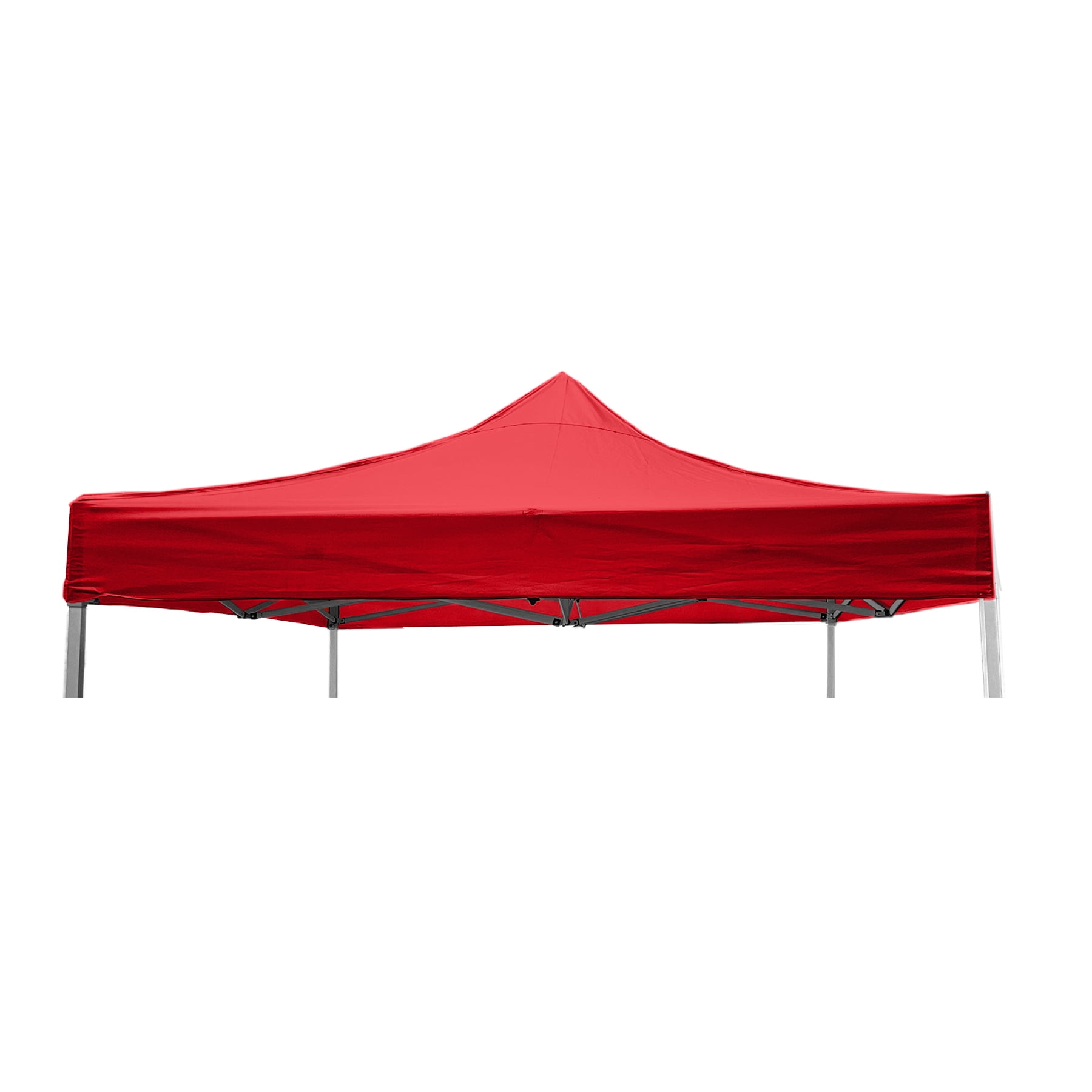 Shade Cloud 10ft x 10ft Red Top Cover Pop Up Outdoor Canopy, Durable ...