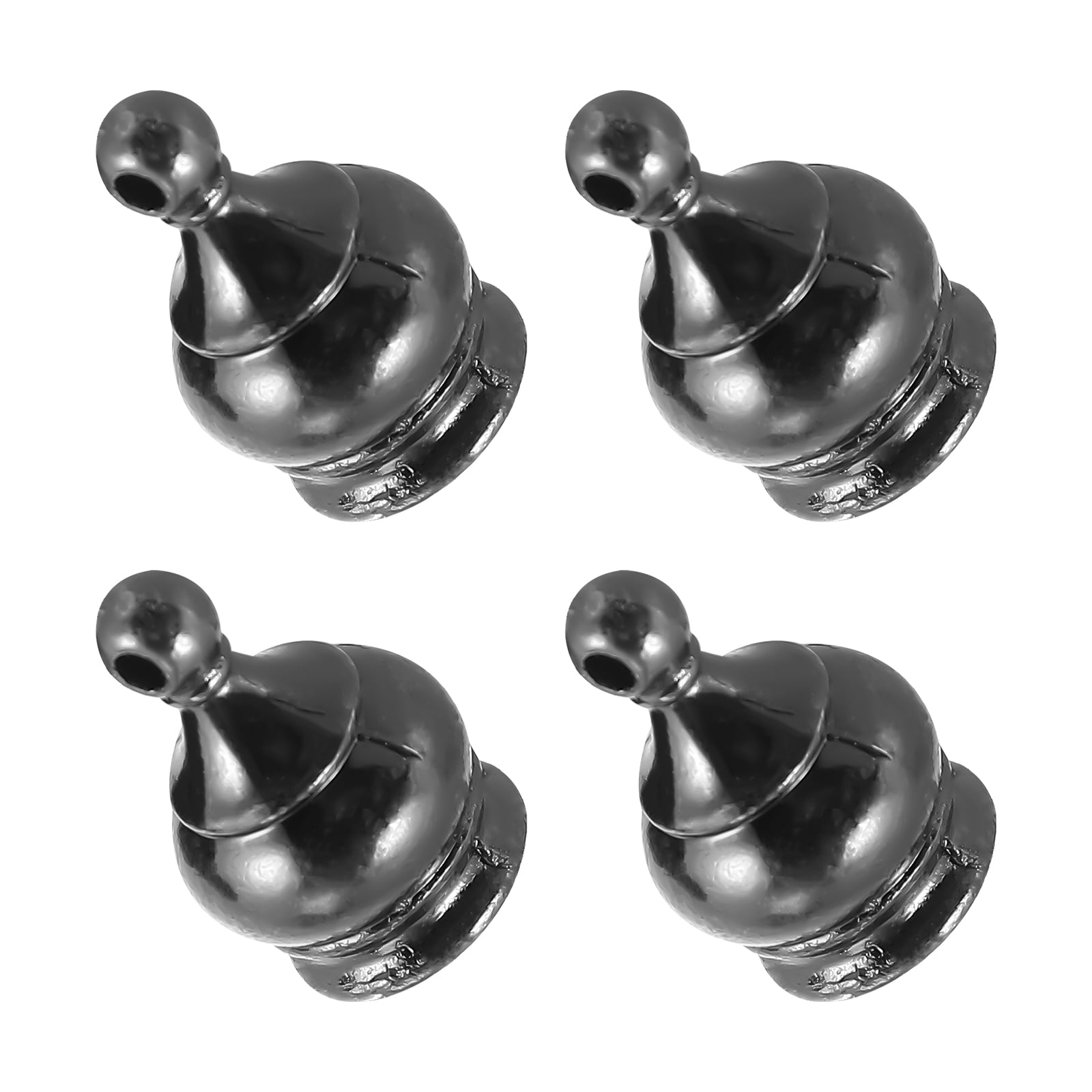 Shade Knob Floor Lamp Black Parts Chandelier Light Screw Caps Finials ...