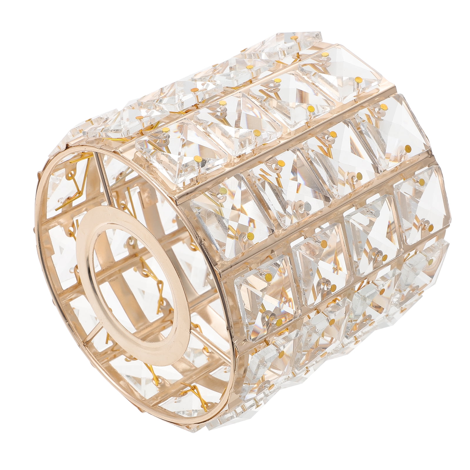 Shade Lamp Light Ceiling Cover Floor Wall Cylinder Cylindrical Crystal ...