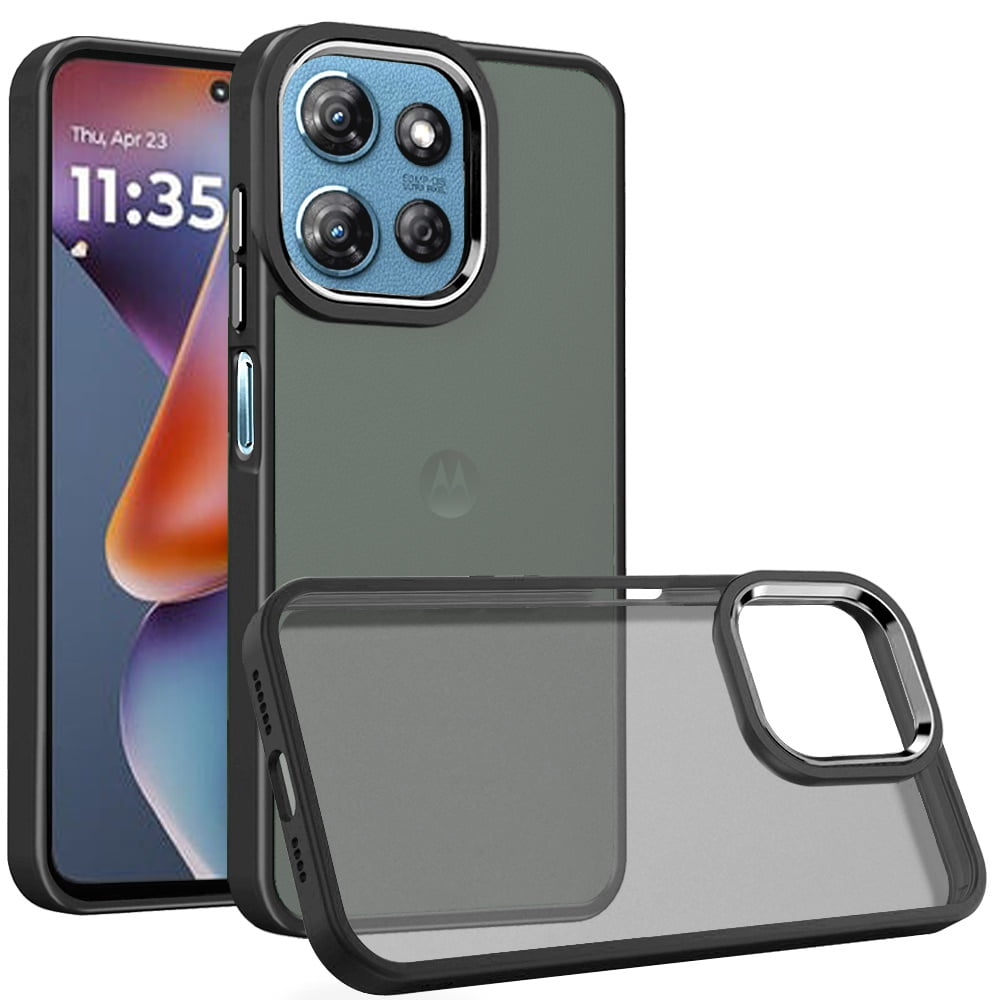 Shade Series Hybrid Case for Motorola Moto G 2025 - Black - Walmart ...