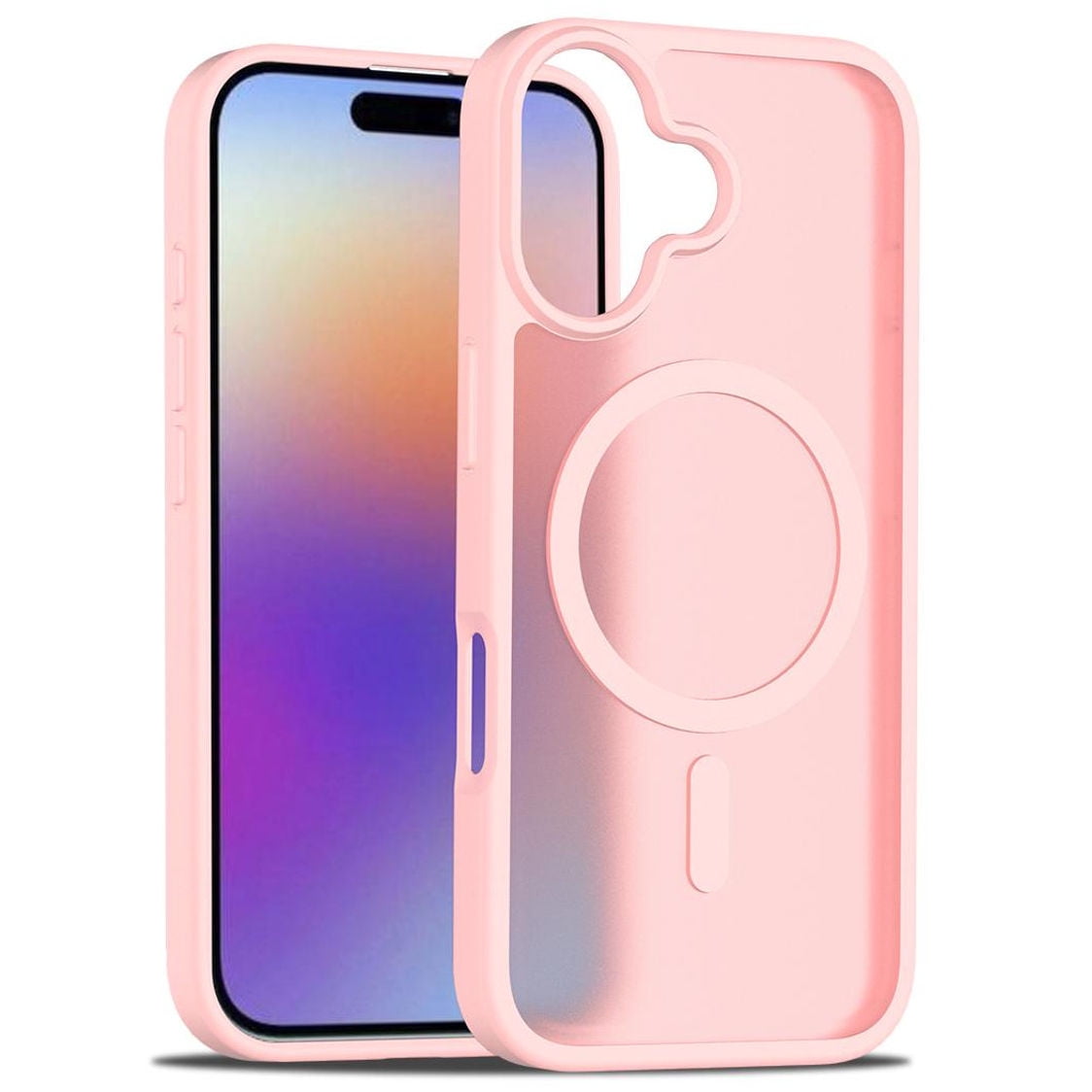 Shade Series Hybrid Case with MagSafe for iPhone 17 - Pink - Walmart.com