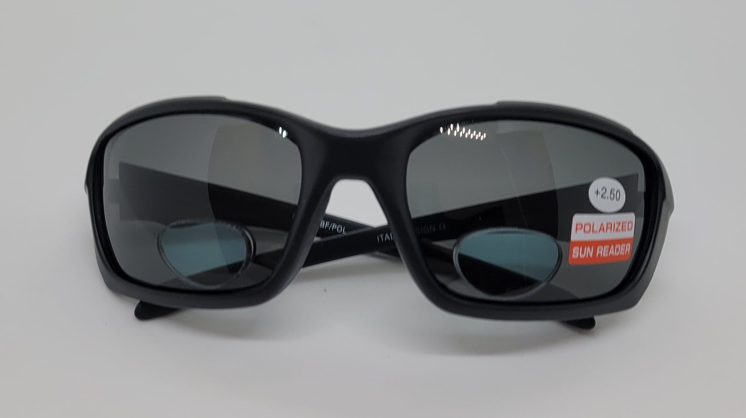 Shade Shack Men's Polarized Bi-focal Sunglasses - Smoke Lens 2.50 ...