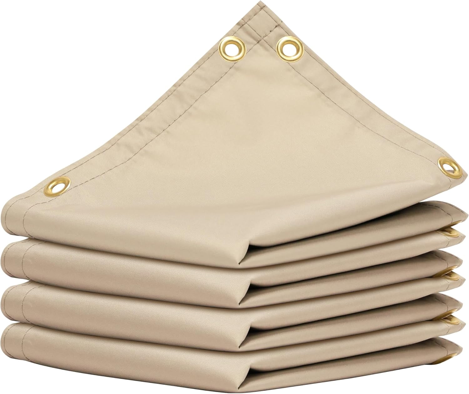 ShadeMart 90% Sunblock Fabric 6x19' Grey Custom Size Waterproof Shade ...