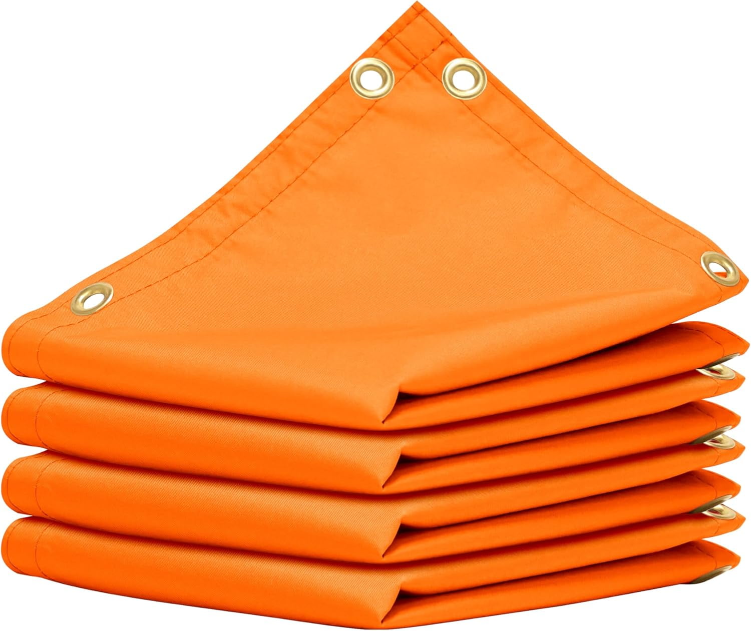 ShadeMart 90% Sunblock Fabric 6x26' Orange Custom Size Waterproof Shade ...