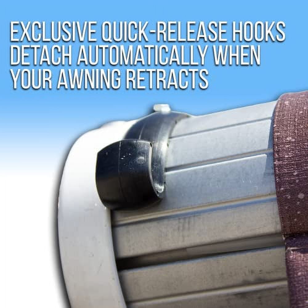 ShadePro - Vista Side Shade - RV Awning Shade Screen - Solar Mesh Sun ...