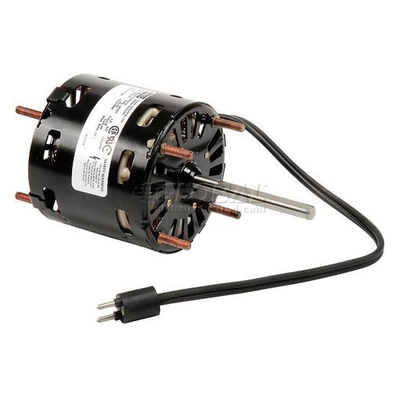 Shaded Pole Motor 115V 1550 RPM - 3.3 Inch Open Frame Electric Motor ...