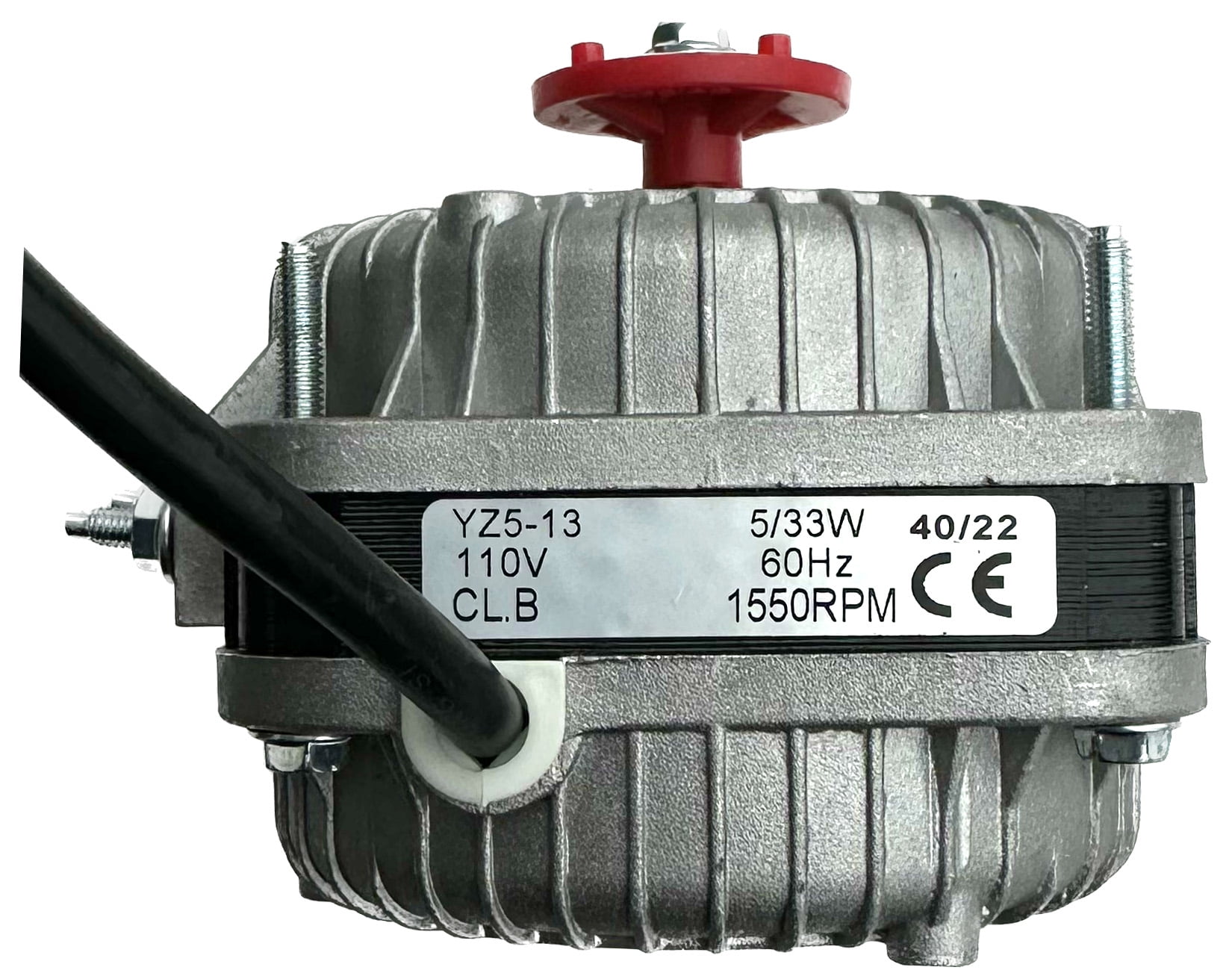 Shaded Pole Square Fan Motor 1550 RPM 5W 115V For Small Ventilation ...