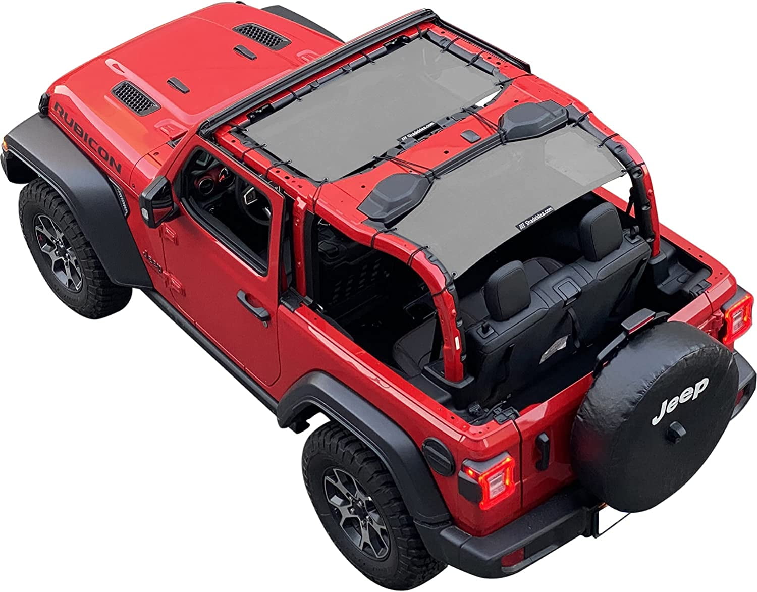 Shadeidea JL Sun Shade for Jeep Wrangler 2 Door Top Sunshade ( 2018 ...