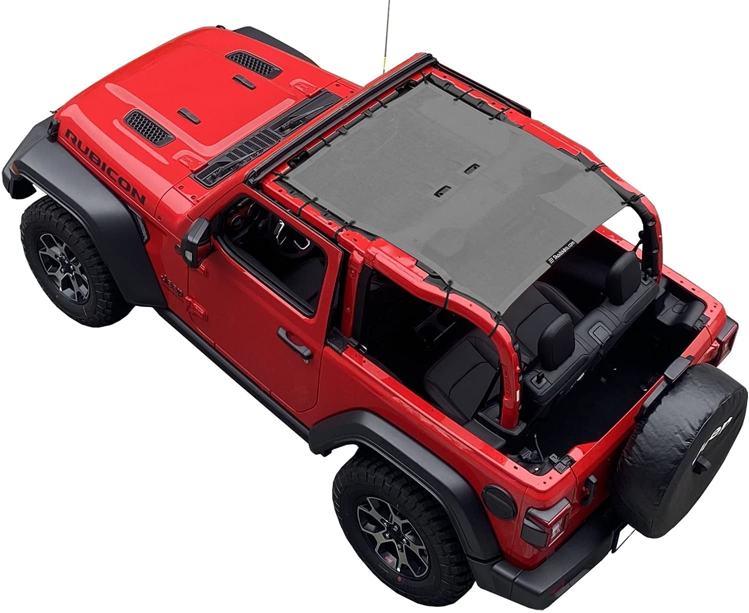 Shadeidea Jeep Wrangler Sunshade JL (2018-Current) 2 Door Sun Shade ...