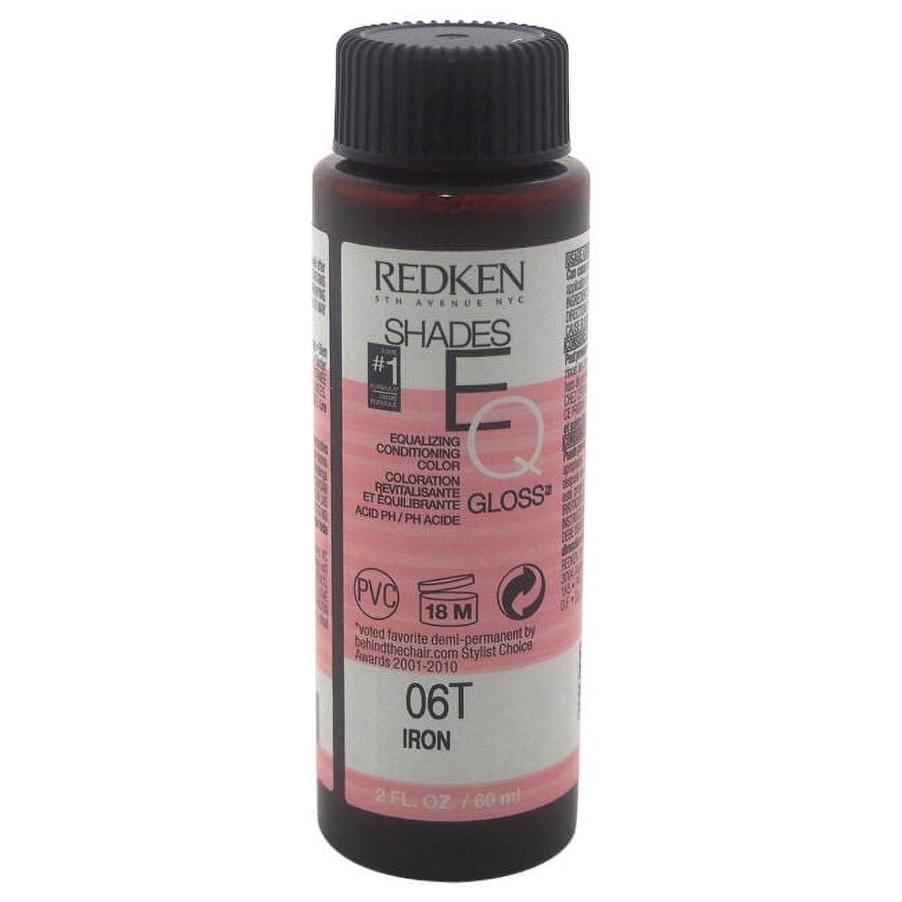 Redken Shades EQ Color Gloss 06T - Iron for Women, 2.1 oz Hair Color ...