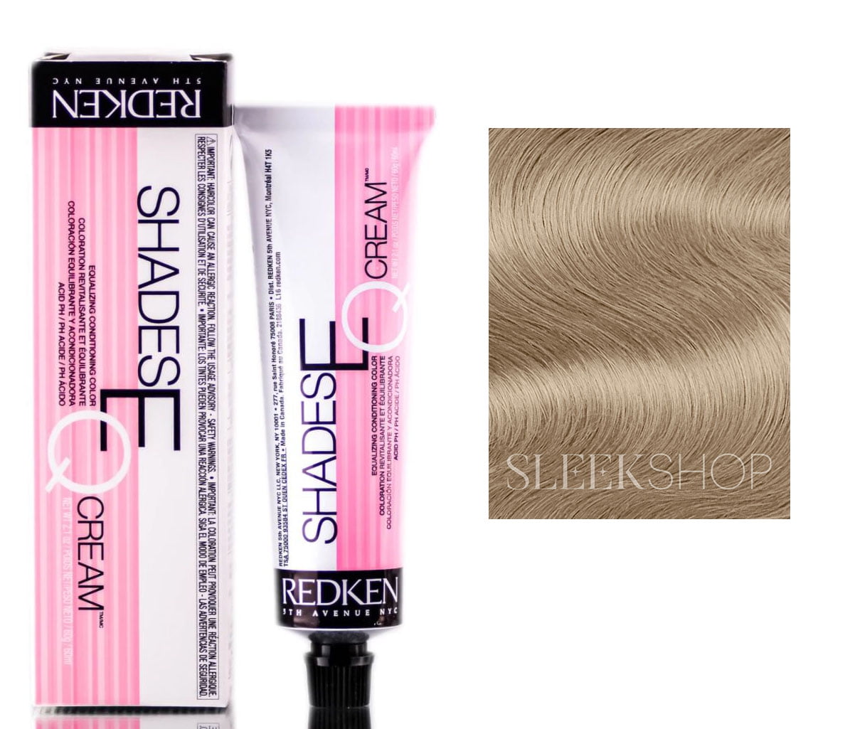 Shades EQ Cream - # 09NA Natural Ash by Redken for Unisex - 2.1 oz Hair ...