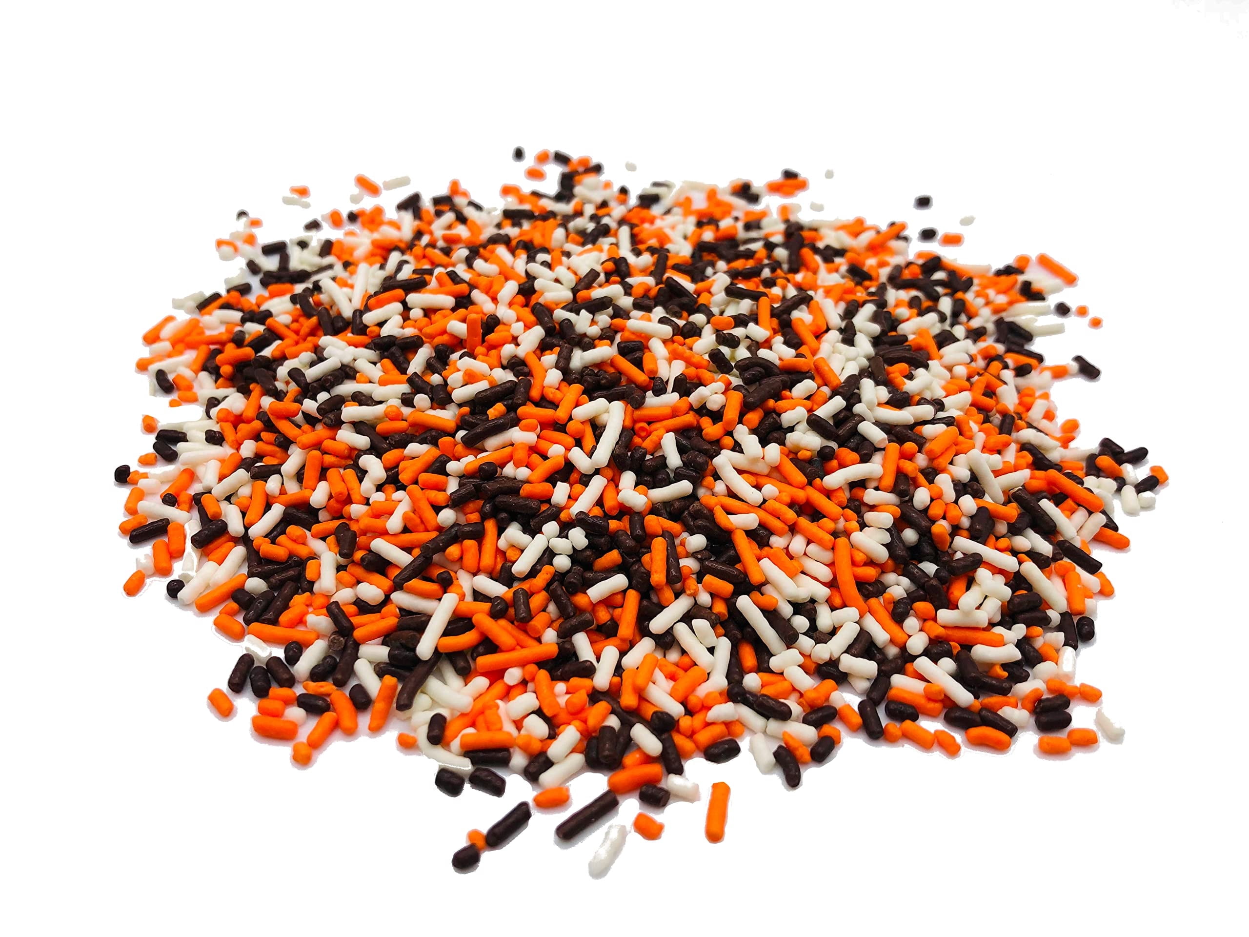 Shades of the Night Sprinkle Mix - Halloween Jimmies - Orange White ...