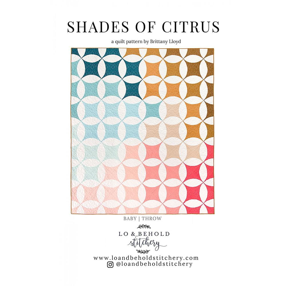 Shades Of Citrus Quilt Pattern - Walmart.com